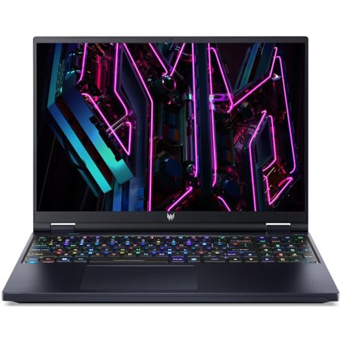 acer Predator Helios 16 Gaming Laptop (Intel i7-13700HX 16-Core, 16GB DDR5 4800MHz RAM, 2x2TB PCIe SSD (4TB), GeForce RTX 4060, 16.0" 165 Hz Win 10 Pro) with MS 365 Personal, Dockztorm Hub