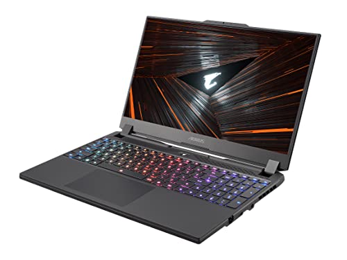 GIGABYTE AORUS 15 XE4 15.6" QHD 165Hz Gaming Notebook Computer, Intel Core i7-12700H 2.3GHz, 16GB RAM, 1TB SSD, NVIDIA GeForce RTX 3070 Ti 8GB, Windows 11 Home, Black