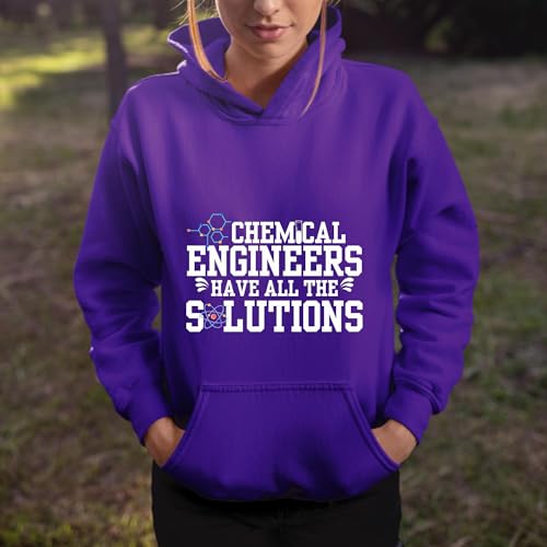 Wonderful Gifts for Chemical Engineers Graduates and Students Black and Muticolor Unisex Hoodie