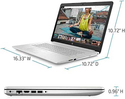 HP - 17.3" HD+ Touchscreen Laptop - 10th Gen Intel Core i5 - 8GB Memory - 256GB SSD - Numeric Keypad - DVD-Writer - Windows 10 Home