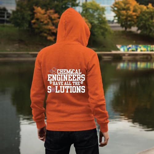 Wonderful Gifts for Chemical Engineers Graduates and Students Black and Muticolor Unisex Hoodie