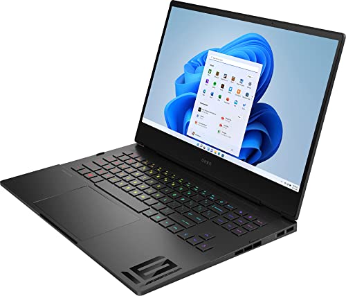 2022 HP Omen 16.1" QHD 165 Hz IPS Gaming Laptop 12th Intel i7-12700H 14-Core 16GB DDR5 1TB NVMe SSD NVIDIA GeForce RTX 3060 6GB 4-Zone RGB Backlit KB Thunderbolt 4 WiFi 6E Win 11 w/RATZK 32GB USB