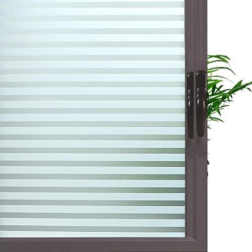 YUTR Shutters Matte Window Film Glass Self Adhesive Frosted Tint Opaque Privacy Sticker for Home Decals (Color : As Shown, Size : 60 x 300 cm)