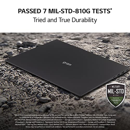 LG gram (2022) Laptop 15Z90Q 15.6" Touchscreen, Intel 12th Gen Core i7, 16GB RAM, 512GB SSD, Windows 11, Gray