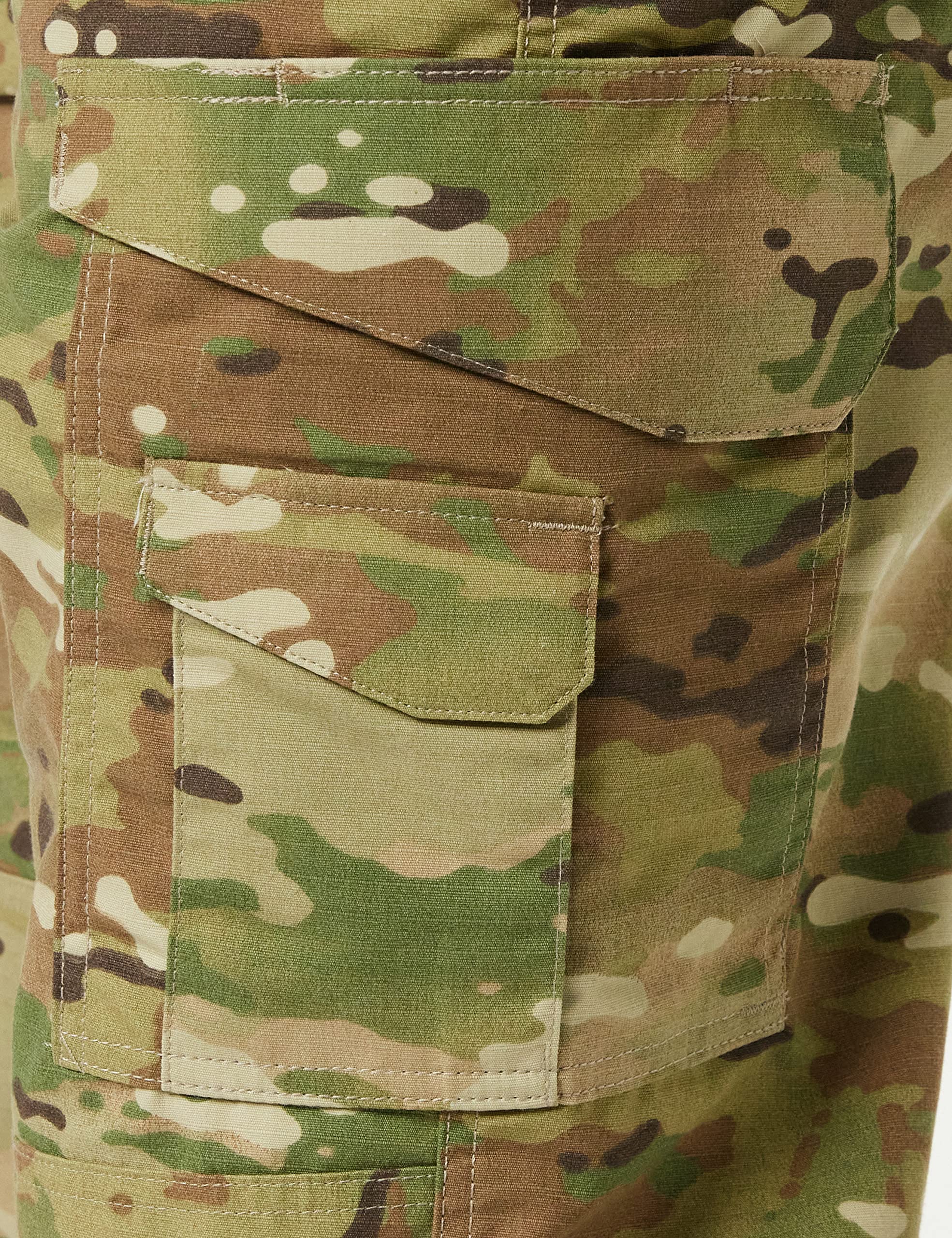 Tru-Spec Men's 24-7 Series Original Tactical Pant - Reliable Pants for Men - Ideal for Hiking, Camping, EMT, and Tactical Use - 65% Polyester, 35% Cotton - Multicam - 34W x 32L