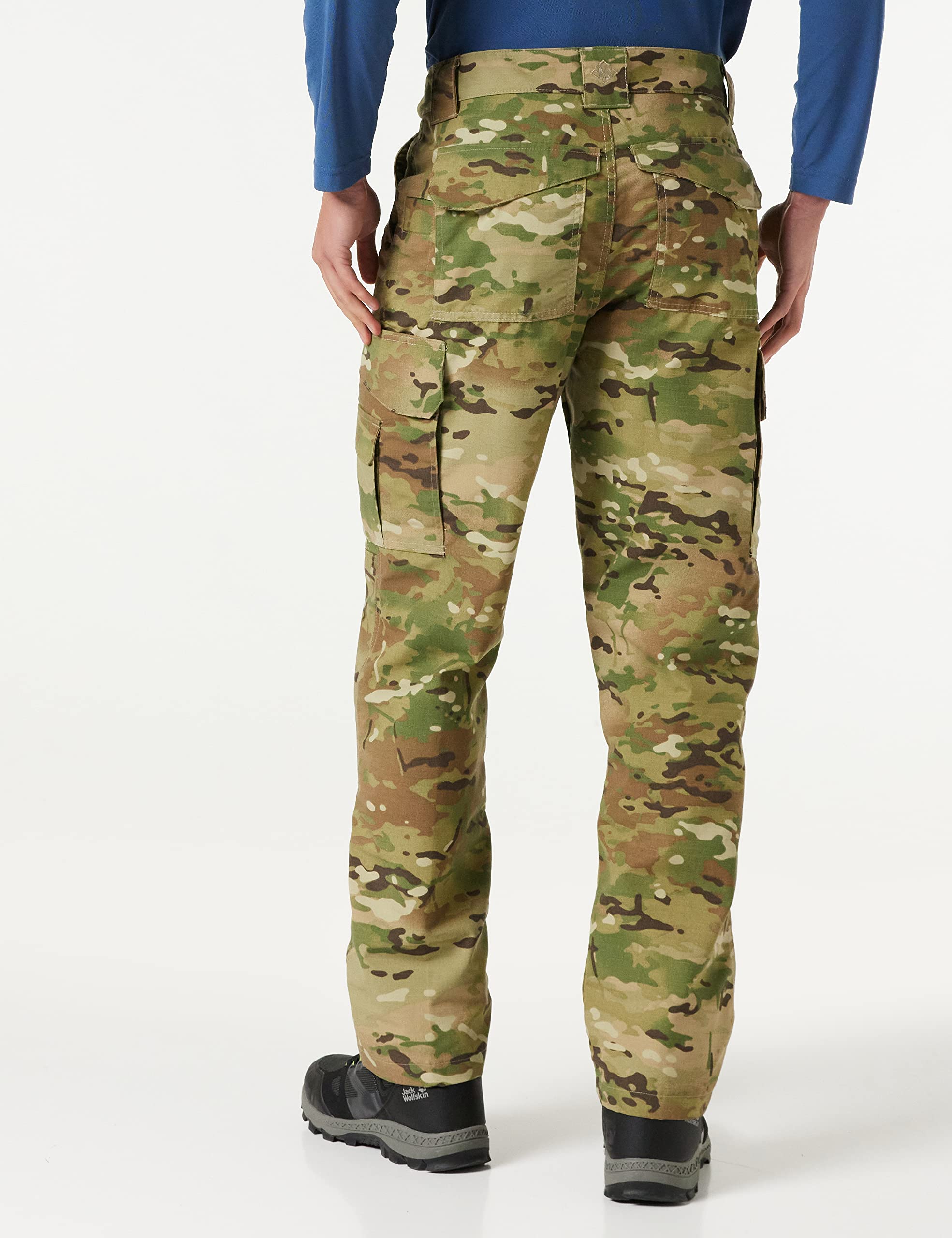 Tru-Spec Men's 24-7 Series Original Tactical Pant - Reliable Pants for Men - Ideal for Hiking, Camping, EMT, and Tactical Use - 65% Polyester, 35% Cotton - Multicam - 34W x 32L