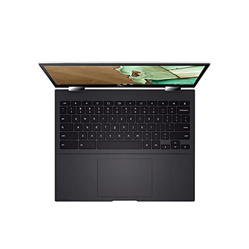 ASUS Chromebook Flip CM3, 12" Touchscreen HD NanoEdge Display, MediaTek 8183 Processor, Arm Mali-G72 MP3 GPU, 32GB Storage, 4GB RAM, Wi-Fi 5, Chrome OS, Aluminum, Mineral Gray, CM3200FVA-DS42T