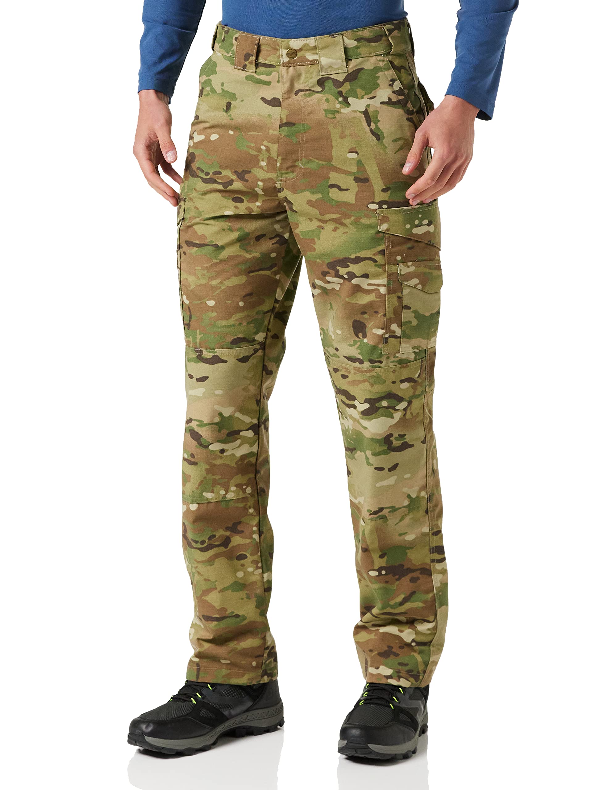 Tru-Spec Men's 24-7 Series Original Tactical Pant - Reliable Pants for Men - Ideal for Hiking, Camping, EMT, and Tactical Use - 65% Polyester, 35% Cotton - Multicam - 34W x 32L