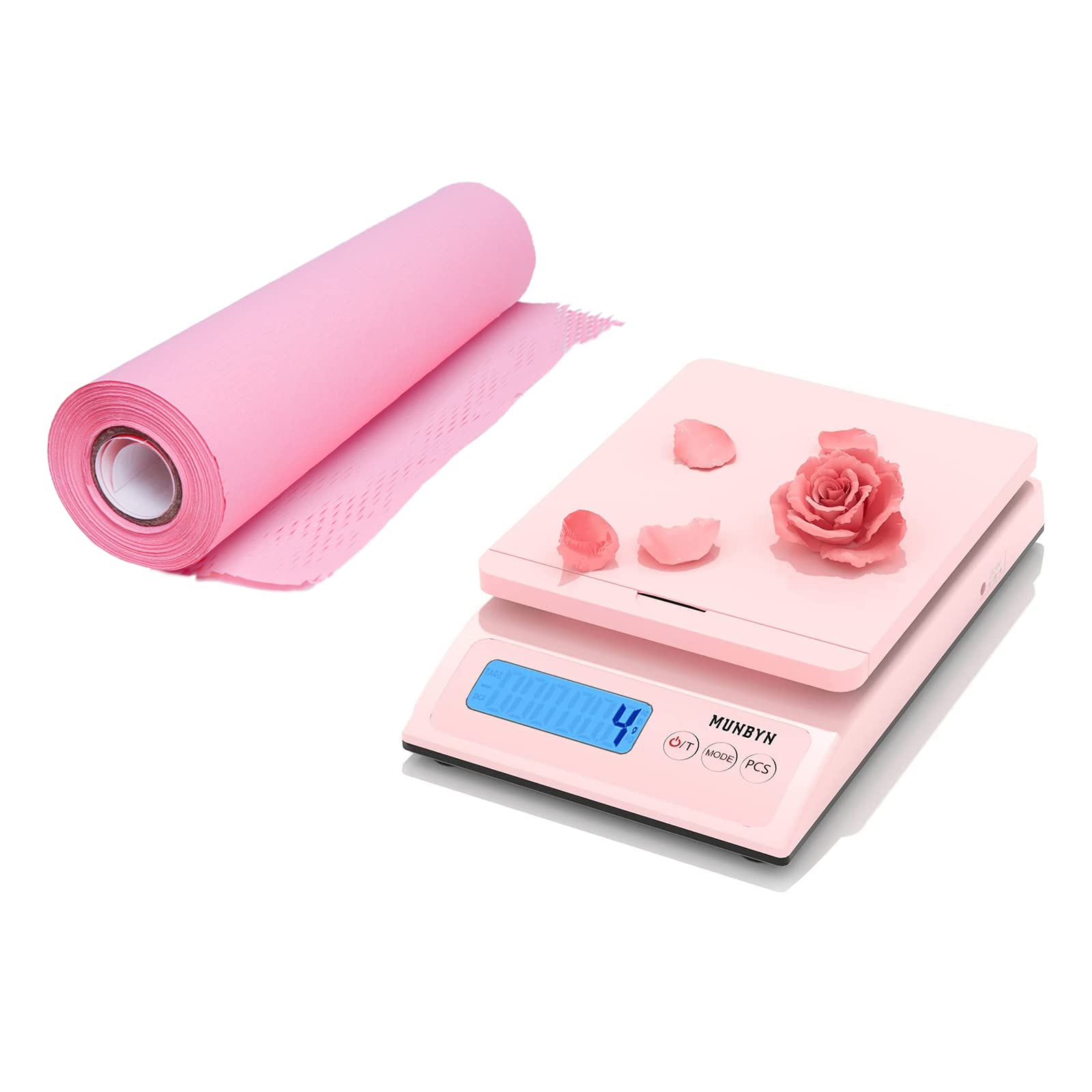 MUNBYN Honeycomb Packing Paper & Shipping Scale