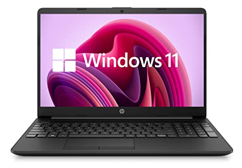 2022 Newest HP Notebook 15 Laptop, 15.6" Full HD Screen,Intel Celeron N4020 Processor, 8GB DDR4 Memory, 128GB SSD, Online Meeting Ready, Webcam, Type-C, RJ-45, HDMI, Windows 11 Home, Black