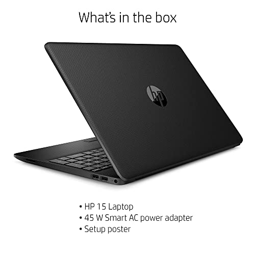 2022 Newest HP Notebook 15 Laptop, 15.6" Full HD Screen,Intel Celeron N4020 Processor, 8GB DDR4 Memory, 128GB SSD, Online Meeting Ready, Webcam, Type-C, RJ-45, HDMI, Windows 11 Home, Black