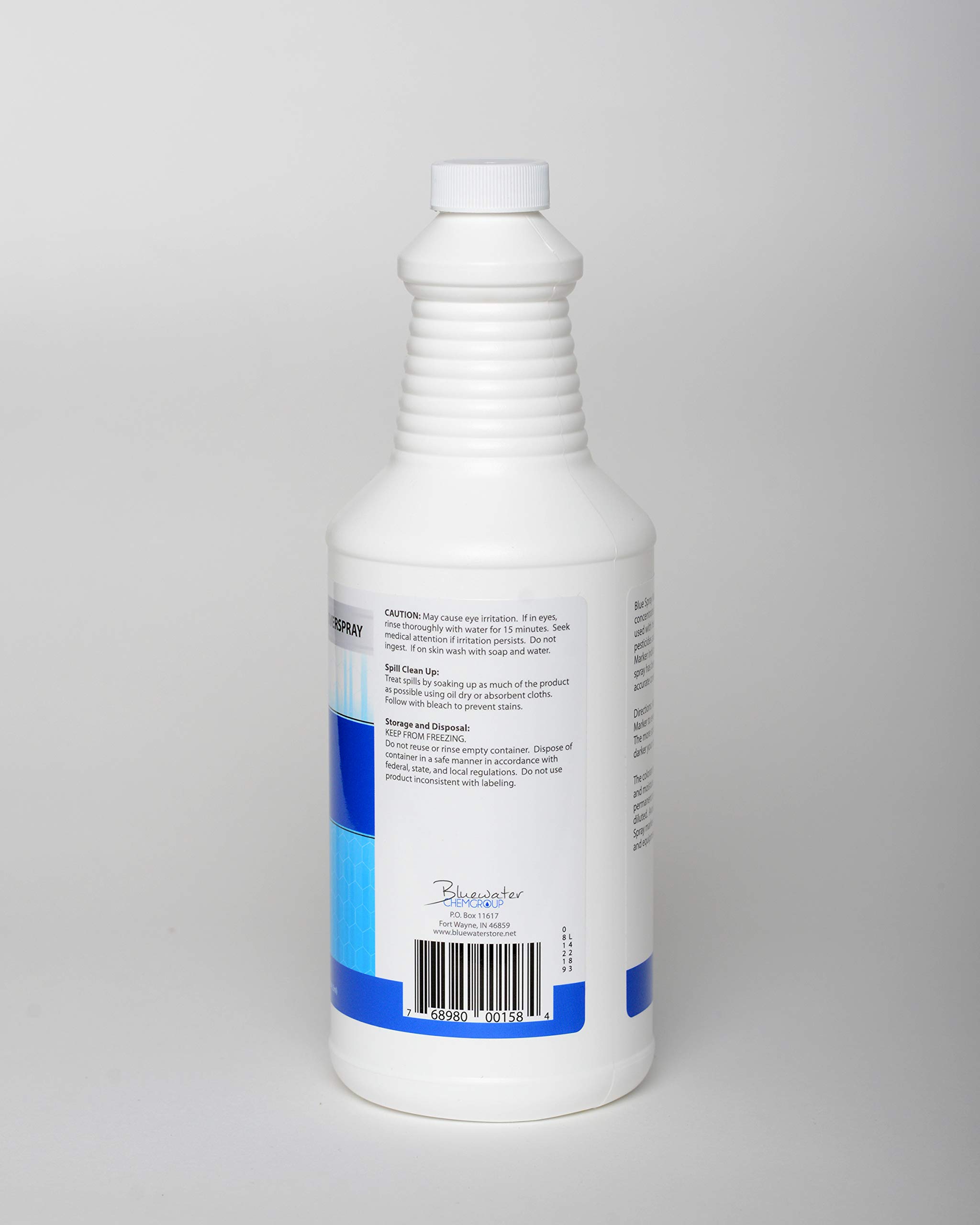 Blue Spray Marker - (32 Ounces) - Weed Spray Dye, Herbicide Dye, Fertilizer Marking Dye, Turf Mark and Blue Herbicide Marker, Organic Herbicide Marking