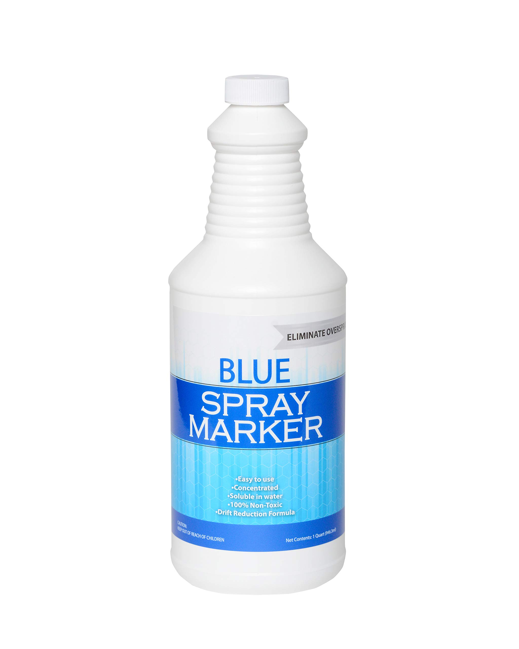 Blue Spray Marker - (32 Ounces) - Weed Spray Dye, Herbicide Dye, Fertilizer Marking Dye, Turf Mark and Blue Herbicide Marker, Organic Herbicide Marking