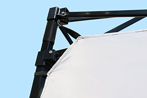 Leader Accessories Instant Canopy SunWall Side Wall for 10x10 Feet, 10x20 Feet Straight Leg pop up Canopy, 1 Pack Side Wall Only, Silver