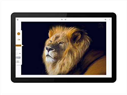 Lenovo Chromebook Duet, 2-in-1, 10.1" WUXGA (1920 x 1200) Display, MediaTek Helio P60T, 4GB LPDDR4X RAM, 64GB eMCP SSD, Integrated ARM G72 MP3 Graphics, Chrome OS, ZA6F0031US, Ice Blue + Iron Grey
