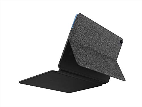 Lenovo Chromebook Duet, 2-in-1, 10.1" WUXGA (1920 x 1200) Display, MediaTek Helio P60T, 4GB LPDDR4X RAM, 64GB eMCP SSD, Integrated ARM G72 MP3 Graphics, Chrome OS, ZA6F0031US, Ice Blue + Iron Grey