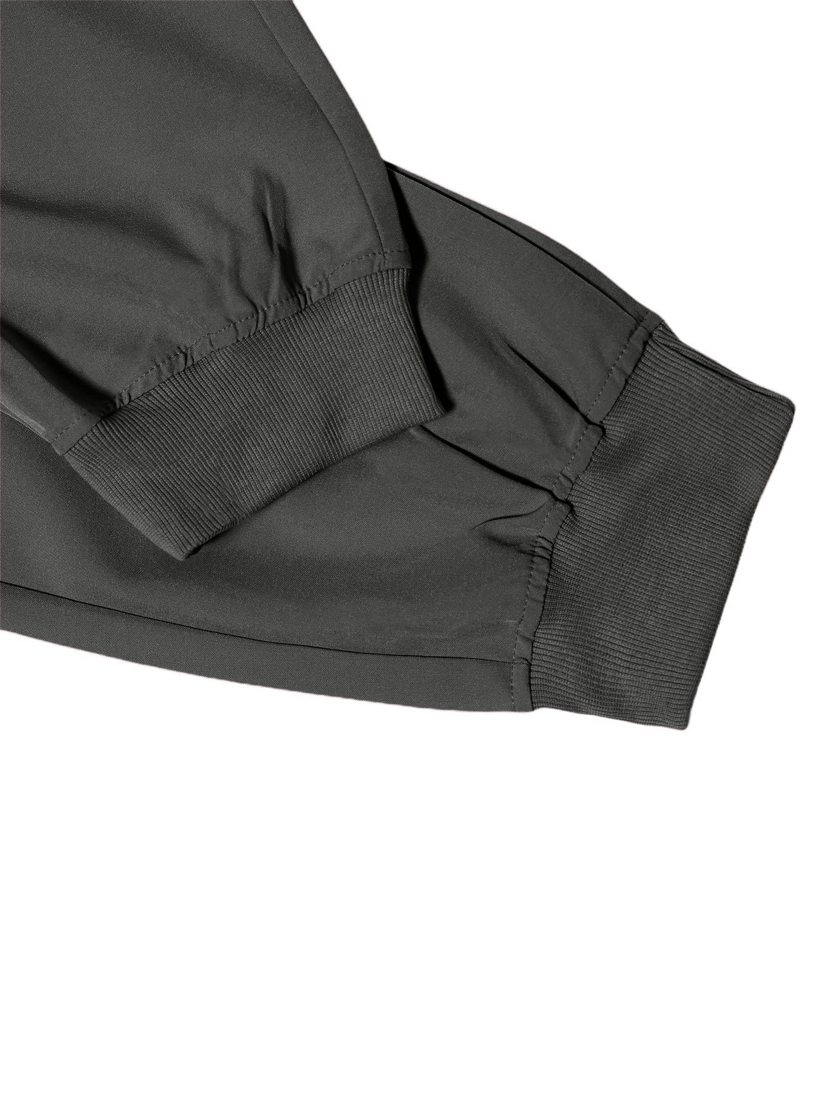 Avanova Womens Cargo High Waisted Pants with Pockets Drawstring Casual Joggers Grey X01 Medium