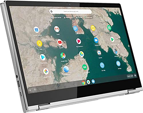 Lenovo 2022 Newest C340 15.6" FHD Touchscreen 2-in-1 Chromebook Laptop, Intel i3 CPU(Up to 3.4GHz), 4GB RAM, 320GB Space(64GB eMMC+256GB MSD), USB-C, Wi-Fi, Bluetooth, Webcam, Chrome OS+JVQ MP