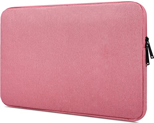 15.6 Inch Laptop Case for women,Acer Nitro 5/Acer Aspire 5/Acer Chromebook 15.6",Dell Inspiron 15.6,Lenovo IdeaPad 15.6", ASUS Vivobook 15.6", MSI GF65/GF63/GL66/GP66/GV15, HP 15.6 Laptop Sleeve, Pink