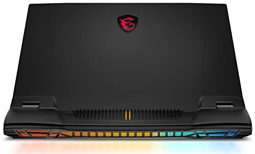 EXCaliberPC 2023 MSI Titan GT77HX 13VH-046US (i9-13980HX, 128GB RAM, 8TB WD NVMe SSD, RTX 4080 12GB, 17.3" 4K UHD, Windows 11 Pro) Gaming Laptop