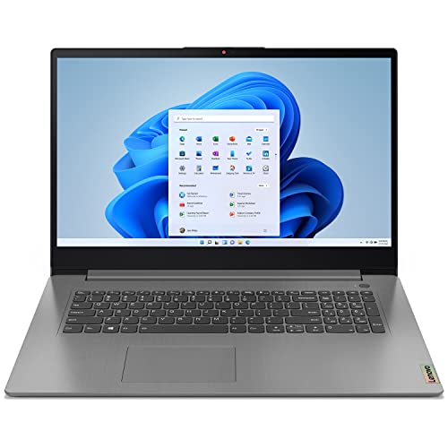 2022 Newest LENOVO IdeaPad 3 17.3" HD+ Business Laptop 11th Intel i5-1135G7 36GB RAM DDR4 1TB M.2 SSD Intel Iris Xe Graphics HDMI USB-C WiFi 6 FP Reader Windows 10 Pro w/ RATZK 32GB USB Drive