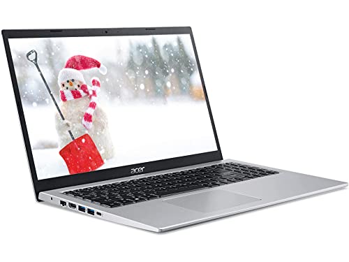 Acer Aspire 5 Slim Business Laptop, 15.6 inch FHD IPS Display, 11th Gen Intel Core i3-1115G4 Processor, 12GB RAM, 512GB SSD, WiFi 6, HDMI, Amazon Alexa, Windows 11, Silver