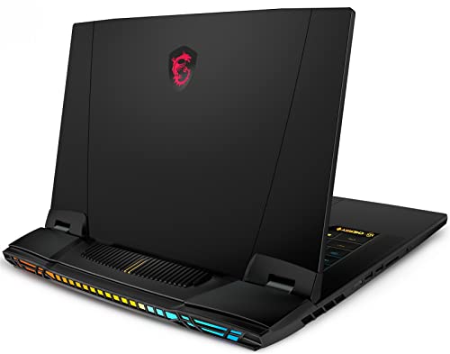 EXCaliberPC 2023 MSI Titan GT77HX 13VH-046US (i9-13980HX, 128GB RAM, 8TB WD NVMe SSD, RTX 4080 12GB, 17.3" 4K UHD, Windows 11 Pro) Gaming Laptop