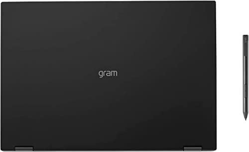 LG Gram 16T90Q 16" WQXGA 2-in-1 Touchscreen (Intel 12th Gen 12-Core i7-1260P, 16GB LPDDR5 RAM, 2TB SSD, Stylus), (2560 x 1600) Business Laptop, Thunderbolt 4, IST Computers HDMI, Windows 11 Pro