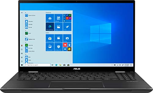 ASUS Zenbook Flip 15.6" FHD 2-in-1 Touchscreen (Intel 11th Gen 4-Core i7-1165G7, 16GB RAM, 1TB SSD, GTX 1650 Max-Q 4GB) IPS 1080p Business Laptop, Backlit KB, 2 x Thunderbolt 4, Windows 11, Q528EH