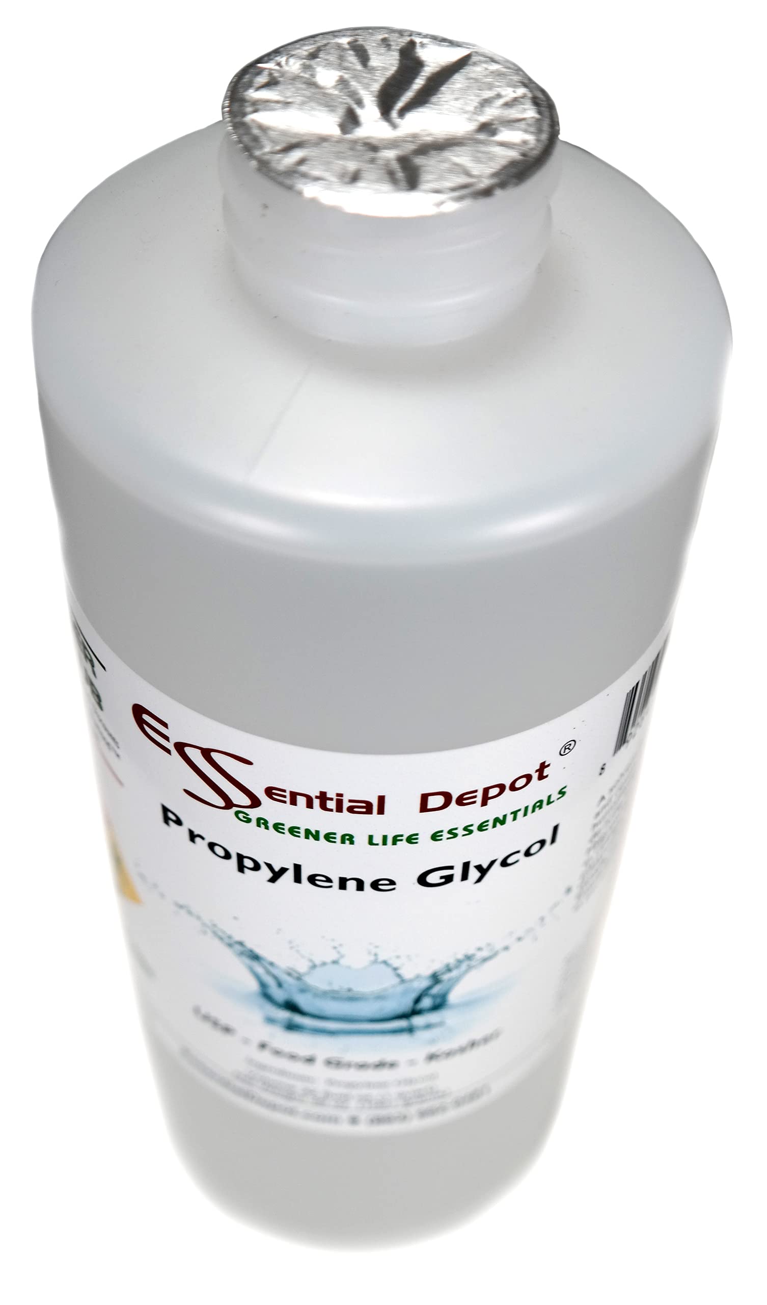 Propylene Glycol - USP - Kosher - Food Grade - USP - Kosher - 36 oz net wt in a 1 Quart Safety Sealed HDPE Container with resealable Cap