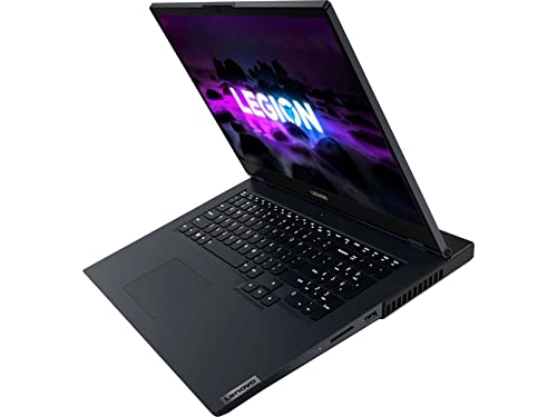 Lenovo 2023 Legion 5 17.3" 144Hz Gaming Laptop, AMD Ryzen 7 5800H, 32GB RAM, 1TB PCIe SSD, NVIDIA GeForce RTX 3050, Backlit Keyboard, Phantom Blue, Windows 11, 32GB SnowBell USB Card