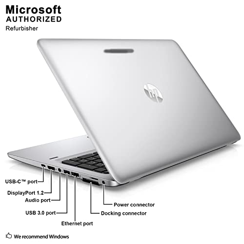 HP EliteBook 850 G3 15.6 FHD, Core i7-6600U 2.6GHz, 16GB RAM, 512GB Solid State Drive, Windows 10 Pro 64Bit, CAM, (Renewed)