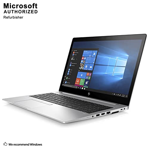 HP EliteBook 850 G3 15.6 FHD, Core i7-6600U 2.6GHz, 16GB RAM, 512GB Solid State Drive, Windows 10 Pro 64Bit, CAM, (Renewed)