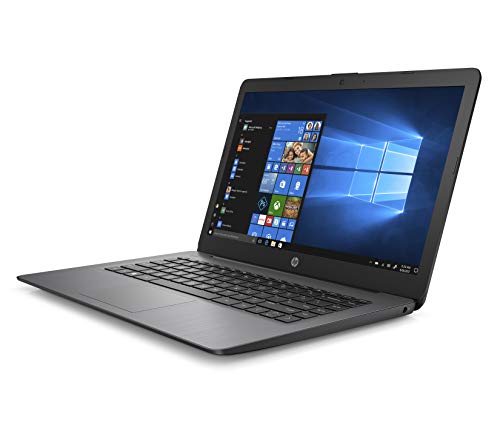 2019 HP Stream Laptop 14inch, Intel Celeron N4000, Intel UHD Graphics 600, 4GB SDRAM, 32GB SSD, HDMI, Win10, 14-cb164wm Brilliant Black (Renewed)