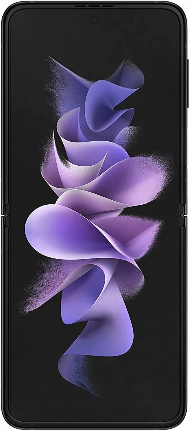 SAMSUNG Galaxy Z Flip 3,128GB, Black, Factory Unlocked, New