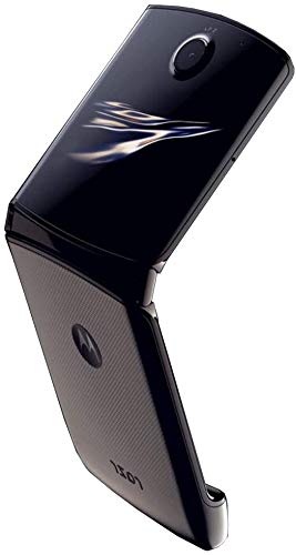 Motorola Razr 2019 Single-SIM 128GB + 6GB RAM (GSM Only | No CDMA) Factory Unlocked 4G/LTE Smartphone (Noir Black) - International Version