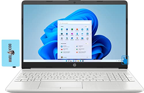 HP 15t- dw300 15.6" HD IPS Touchscreen Laptop (Intel i5-1135G7 4-Core, 16GB RAM, 1TB PCIe SSD, Intel Iris Xe, WiFi 6, Bluetooth 5.0, HD Webcam, Ethernet LAN (RJ-45) Win 11 Home) with Hub