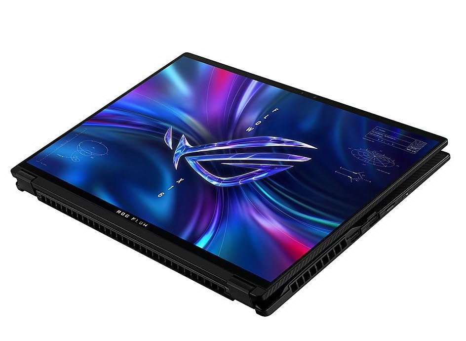 EXCaliberPC 2023 ASUS ROG Flow X16 GV601VI-CS94 (i9-13900H, 32GB RAM, 1TB NVMe SSD, RTX 4070 8GB, 16" QHD+ 240Hz 3ms, Windows 11 Pro) Touchscreen Gaming Laptop