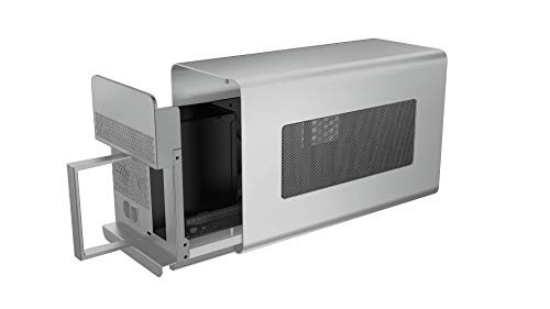 Razer Core X Aluminum External GPU Enclosure (eGPU): Compatible with Windows & MacOS Thunderbolt 3 Laptops, NVIDIA/AMD PCIe Support, 650W PSU, Mercury White