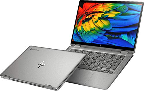 2020 NewestHP x360 2-in-1 14-inch FHD Touchscreen Chromebook 10thGEn. Intel Core i3-10110U, 8GB RAM, 64GB eMMC, B&O Audio, WiFi 6, Backlit Keyboard, Fingerprint Reader - Mineral Silver (Renewed)