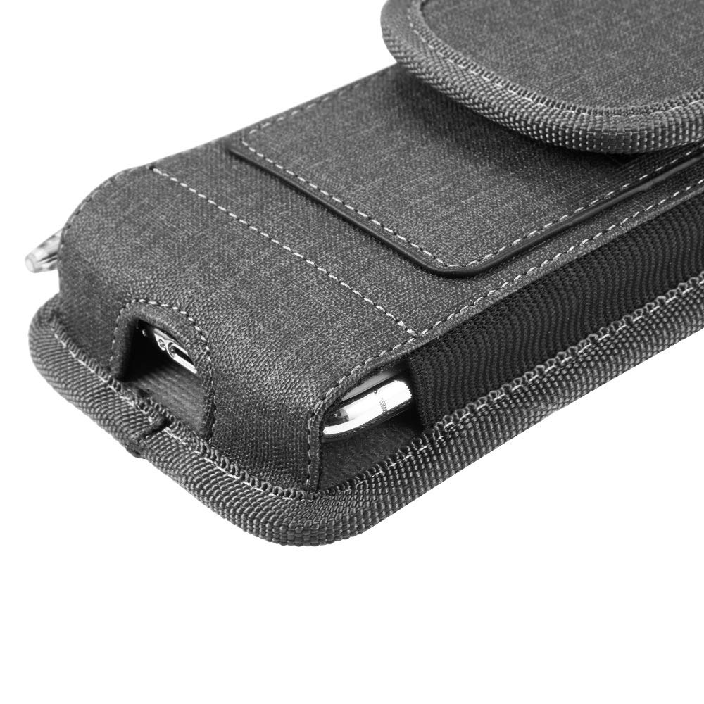 Belt Phone Holster Compatible with Motorola Defy, Defy 2, Edge, Edge 20, 20 Fusion, 20 Lite, 20 Pro, Edge 30 Pro, Edge S, Edge S30, X30, G Pure
