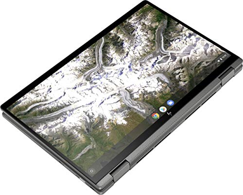 2020 NewestHP x360 2-in-1 14-inch FHD Touchscreen Chromebook 10thGEn. Intel Core i3-10110U, 8GB RAM, 64GB eMMC, B&O Audio, WiFi 6, Backlit Keyboard, Fingerprint Reader - Mineral Silver (Renewed)