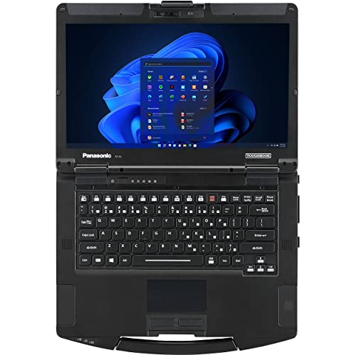 Panasonic Toughbook FZ-55 14β HD LED Laptop Computer β 11th Gen Intel Core i5-1145G7 Quad-Core up to 4.40 GHz Processor, 32GB DDR4 RAM, 2TB PCIe NVMe SSD, Intel Iris Xe Graphics, Windows 11 Pro