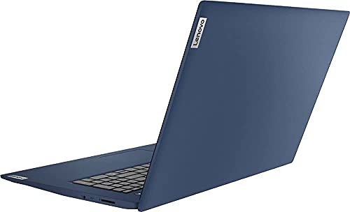 Lenovo Newest IdeaPad 17.3" HD+ Laptop Computer, Intel Quad-Core i5-1035G1(Up to 3.6GHz Beat i7-8550U), 12GB DDR4 RAM, 256GB SSD+1TB HDD, WiFi 5, Webcam, HDMI, Windows 10, Abyss Blue, JVQ MP