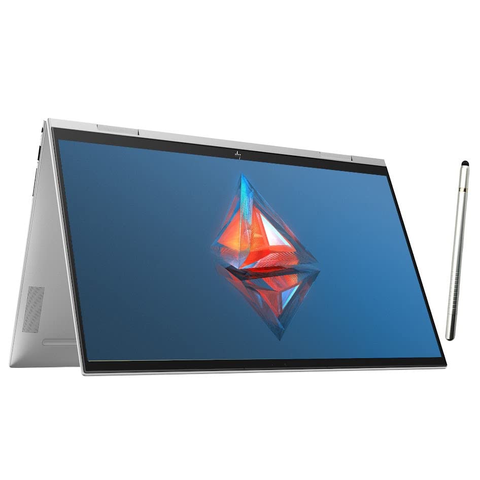 HP 2022 Newest Envy x360 2-in-1 15.6" Touchscreen Laptop, Intel Core i5-1155G7, Intel Iris Xe Graphics, 16GB DDR4 RAM, 512GB PCIE SSD, Fingerprint, Backlit Keyboard, Stylus Pen, Win 11 PRO, Silver