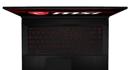 2021 MSI - GF63035 | 15.6" Full HD Gaming Laptop | Intel Core i5-10200H | 8GB DDR4/3200MHz, 256GB SSD (PCI-e) | Black, Windows 10 Home
