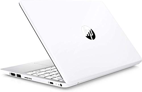 2022 HP Stream 11.6 inch Laptop Computer Intel Celeron N4020 upto 2.8 GHz, 4GB RAM, 32GB eMMC Storage, Windows 10 Home, 13Hr Battery Life, Office 365 1Year, (Diamond White) Plus Vgsion Bundle Software