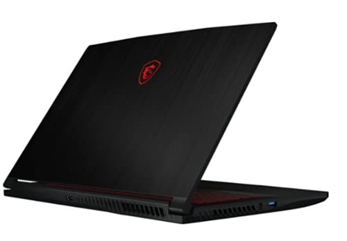 2021 MSI - GF63035 | 15.6" Full HD Gaming Laptop | Intel Core i5-10200H | 8GB DDR4/3200MHz, 256GB SSD (PCI-e) | Black, Windows 10 Home