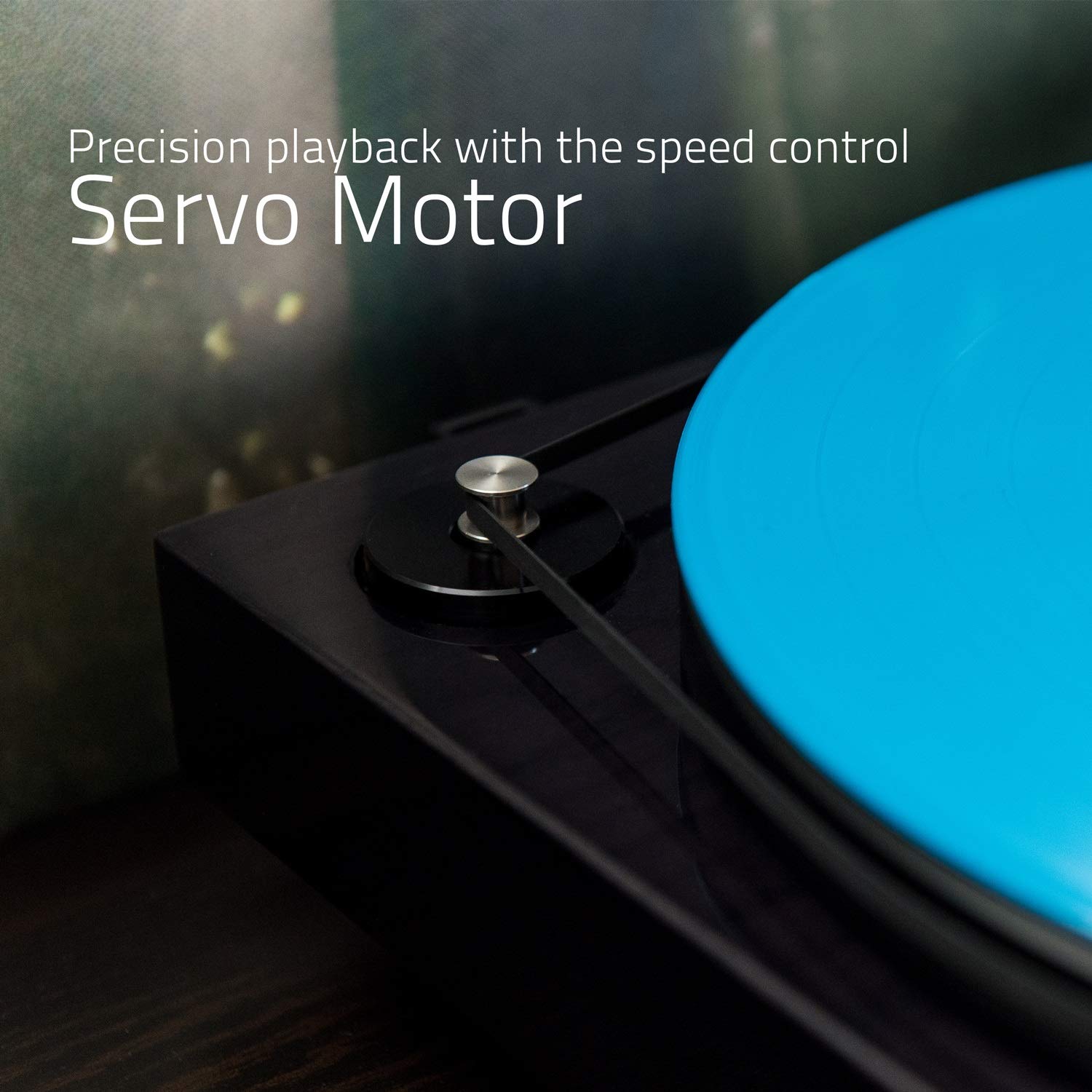 Fluance RT83 Reference High Fidelity Vinyl Turntable Record Player with Ortofon 2M Red Cartridge, Speed Control Motor, High Mass MDF Wood Plinth, Vibration Isolation Feet - Piano Black
