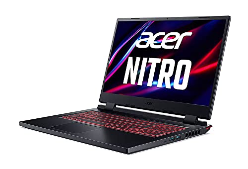Acer 2022 Nitro 5 17.3" FHD 144Hz FHD IPS Gaming Laptop, Intel Core i5-12500H Processor, 64GB RAM, 2TB PCIe SSD, Backlit Keyboard, NVIDIA GeForce RTX 3050 Graphics, Windows 11, Black, 32GB USB Card